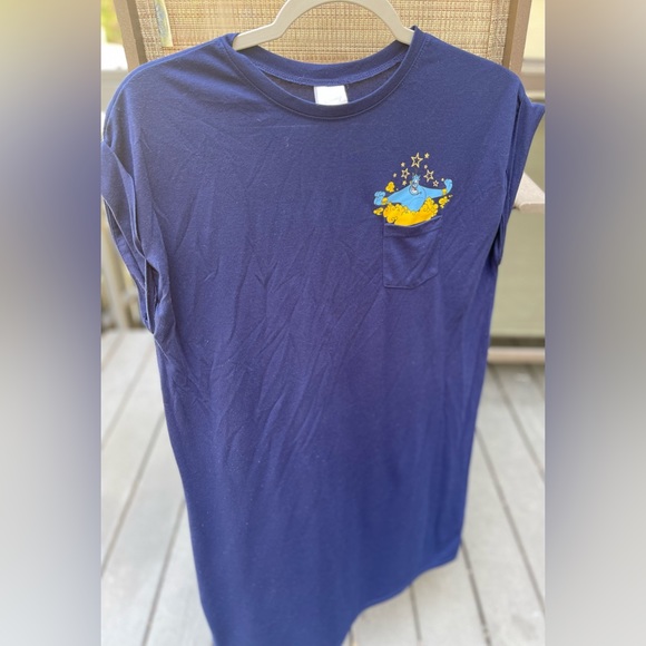 Disney | Dresses | Disney Aladdin Genie Magic Rug Shirtdress Medium ...